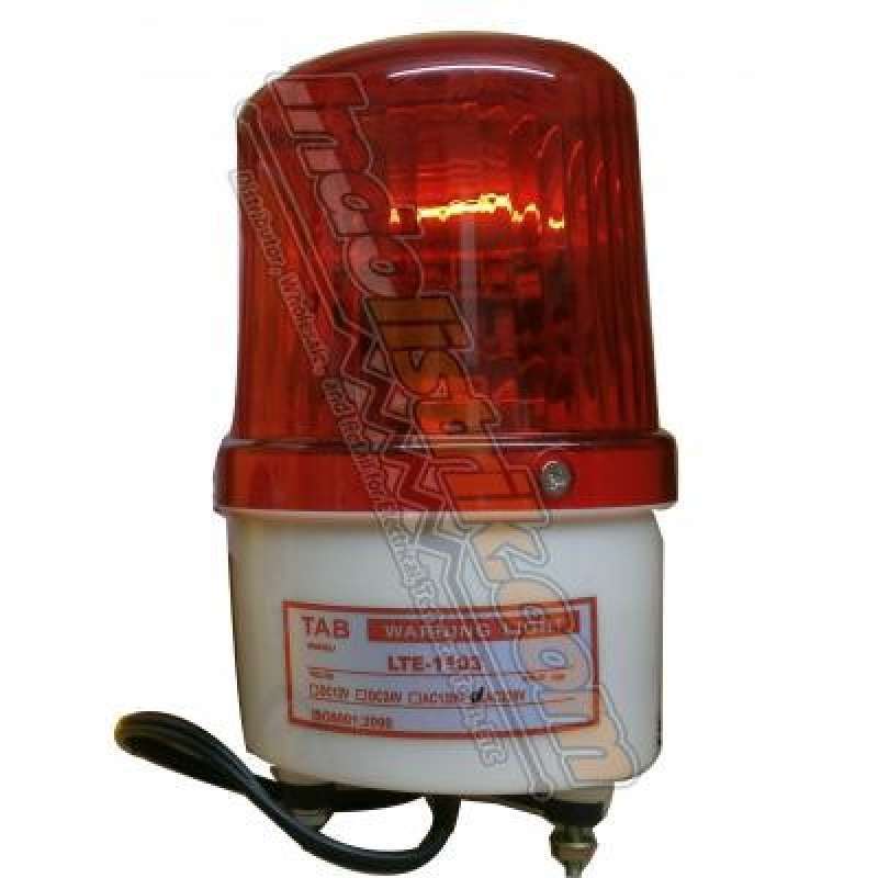 Promo Lampu Darurat Bohlam 4 Rotary Warning Light 220V Ac Tab Asli ...