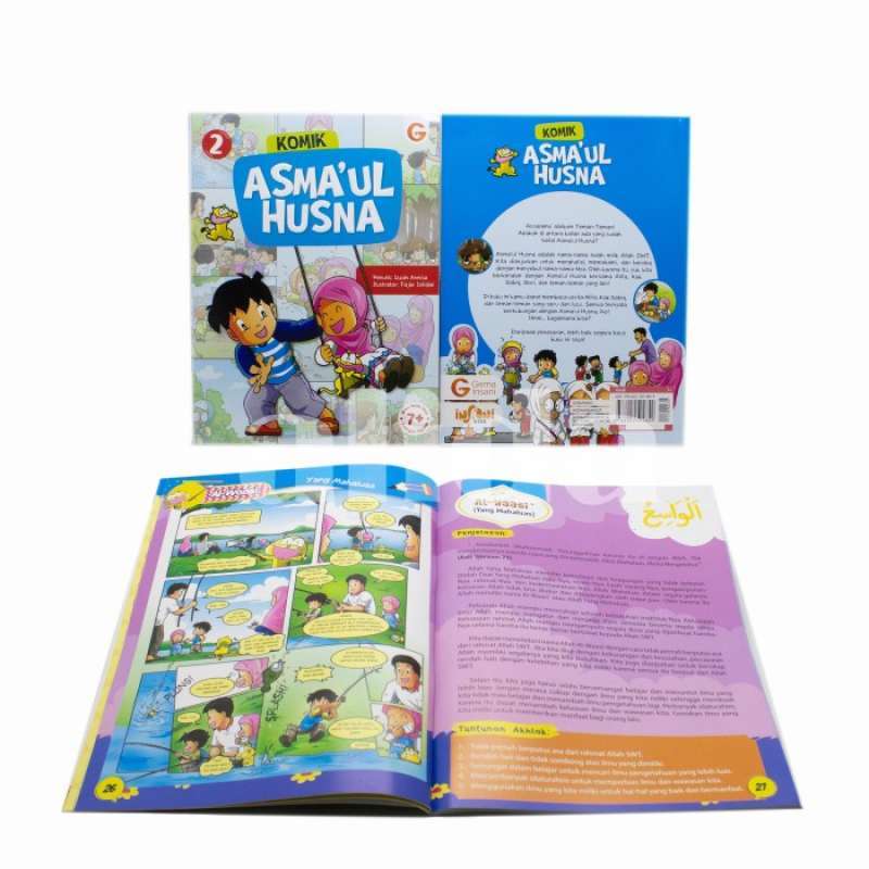Promo Komik Anak Islam - Komik Asmaul Husna, Buku Cerita Anak Diskon 29% di Seller Pilihan Shop ...