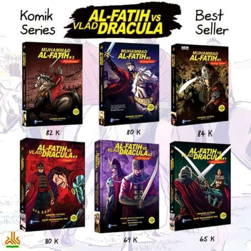 Jual Seri Lengkap Komik Al Fatih Dan Vlad Dracula di Seller Pilihan Shop - Harapan Jaya, Kota ...