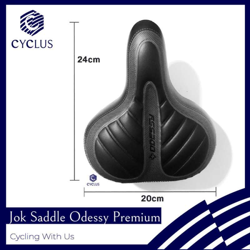 Promo Jok Saddle Odessy Sepeda Lebar Jumbo Berbagai Tipe Sepeda Diskon ...