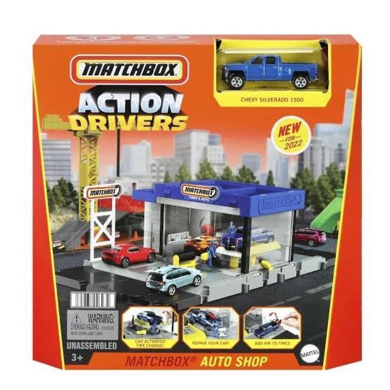 Jual Matchbox Action Drivers Auto Shop Playset di Seller Andalas Store ...