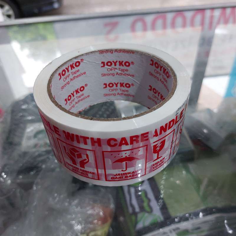 Jual Isolasi Lakban OPP Joyko FRAGILE Tape 48mm x 50m 2 Inch Isolasi Plastik - 1 Buah di Seller ...