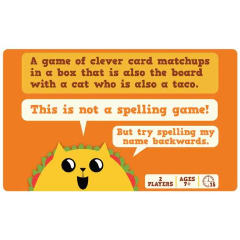 Promo Tacocat Spelled Backwards Board Game By Exploding Kittens Diskon ...