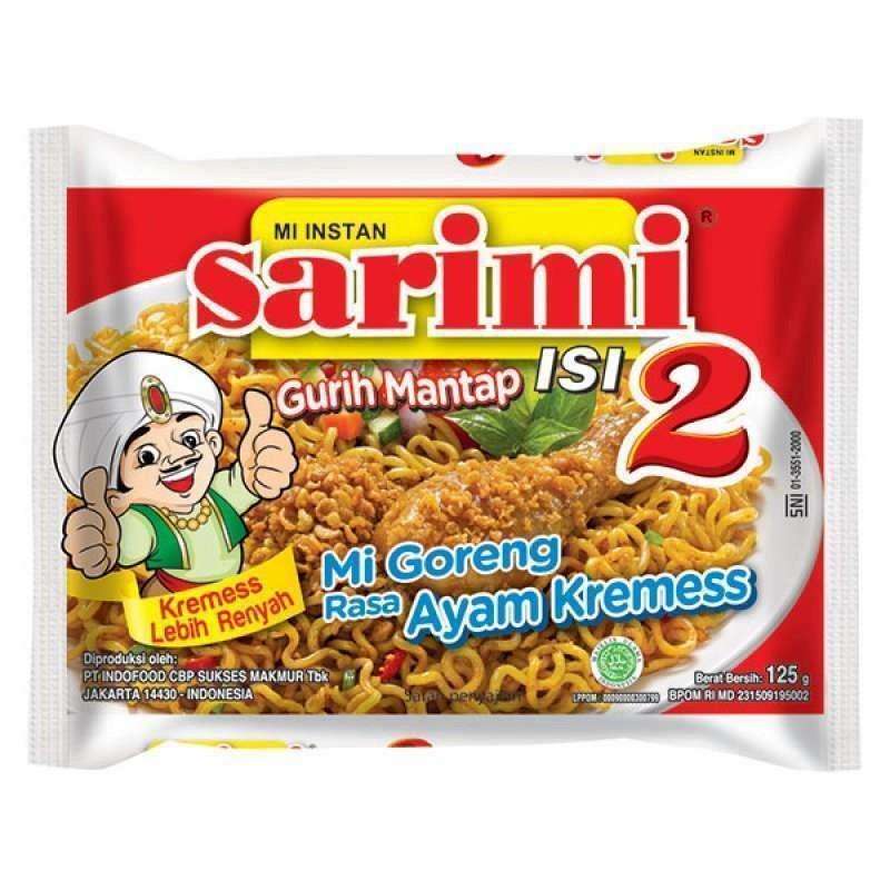 Jual Sarimi Isi 2 Mie Goreng Ayam Kremes Termurah - Harga Grosir ...