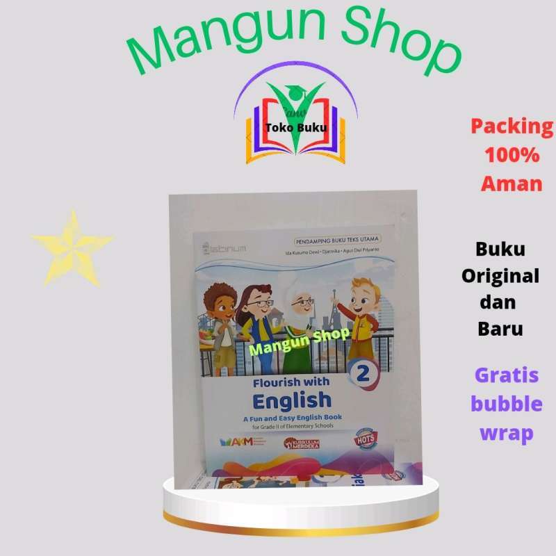 Jual Buku Flourish With English Kelas 2 SD Kurikulum Merdeka Platinum di Seller Mangun Shop ...