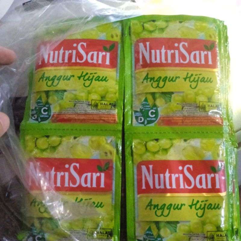 Jual NutriSari minuman segar - Anggur Hijau di Seller Anugrah hoki ...