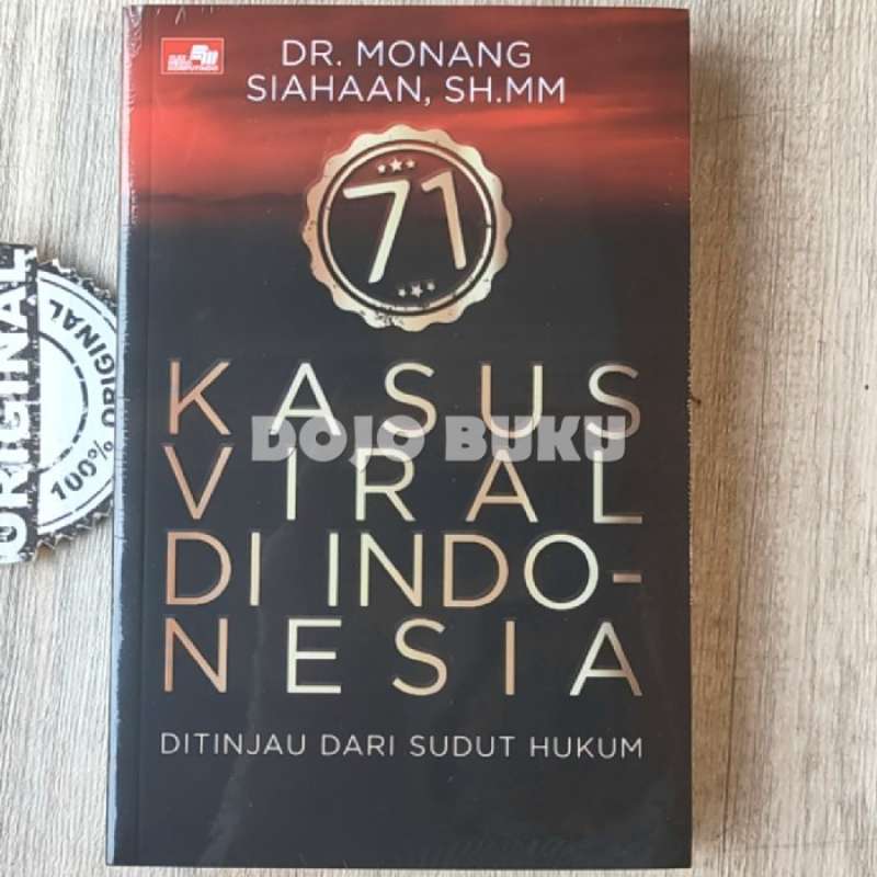 Promo Buku 71 Kasus Viral di Indonesia by Monang Siahaan Diskon 23% di ...