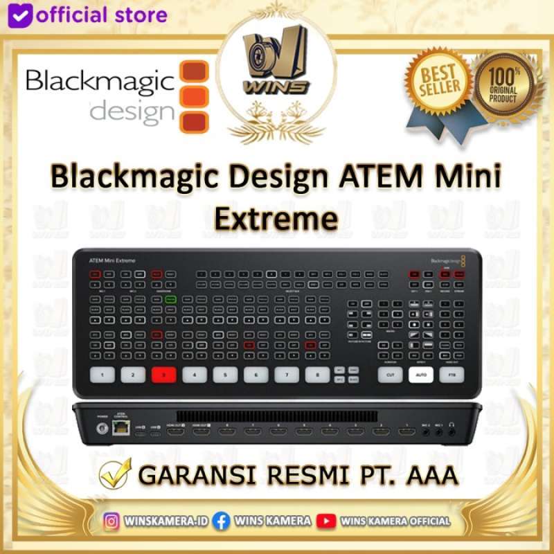 Promo Blackmagic Design Atem Mini Extreme Original Diskon 23% di Seller Bankai Store - Klender ...