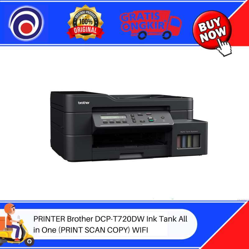 Jual Printer Brother Dcp-t720dw Ink Tank All In One (print Scan Copy) Wifi Di Seller Promedia ...
