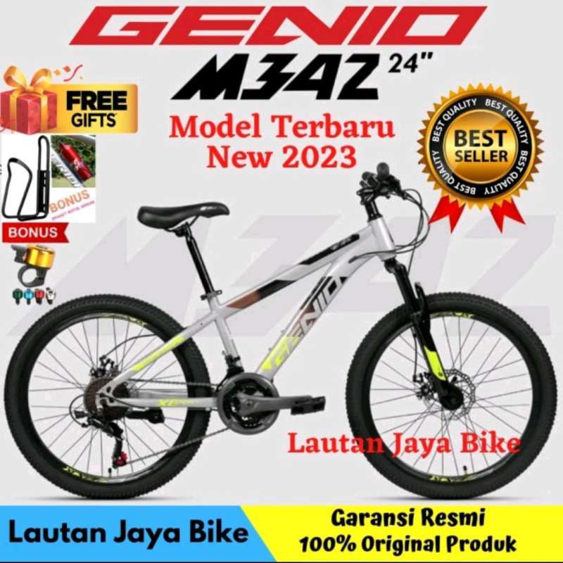 Jual Sepeda Gunung 24 Mtb Genio M342 By United Di Seller Lautan Jaya ...