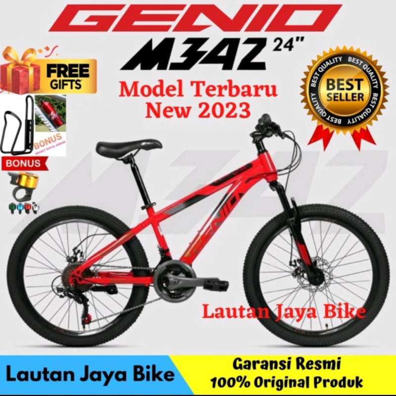 Jual Sepeda Gunung 24 Mtb Genio M342 By United Di Seller Lautan Jaya ...