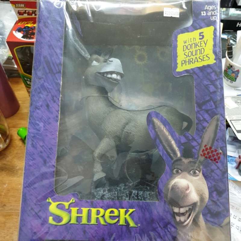Promo Mcfarlane Shrek Donkey With 5 Donkey Sound Phrases Diskon 23% Di ...