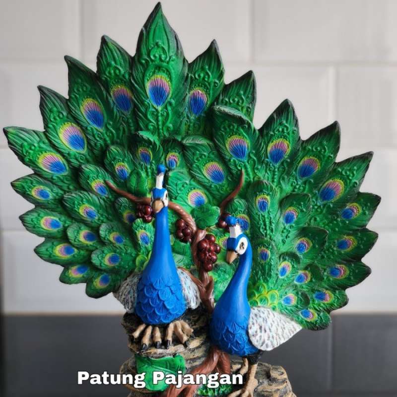 Promo Pajangan Merak Patung Peacock Home Decor Interior Hiasan Rumah ...