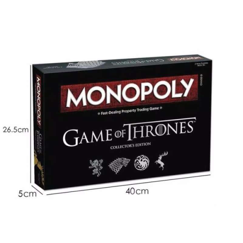 Promo Game of Thrones Monopoli Monopoly Board Game Boardgame Games ...