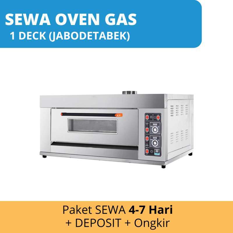 Jual SEWA (Paket 4 - 7 Hari )Getra Gas Baking Oven RFL-11SS 1 DECK 1 TRAY (Sudah Termasuk ...