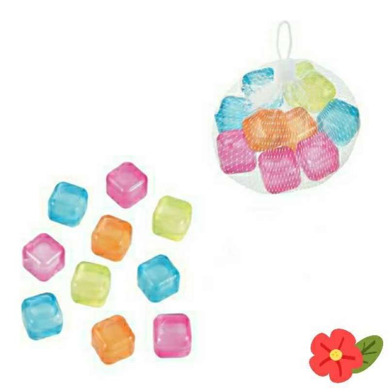 Jual Es Batu Reusable Plastik Bisa Digunakan Berulang Ice Cube Silikon ...
