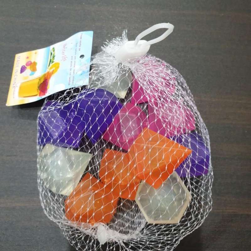 Jual Es Batu Reusable Plastik Bisa Digunakan Berulang Ice Cube Silikon ...