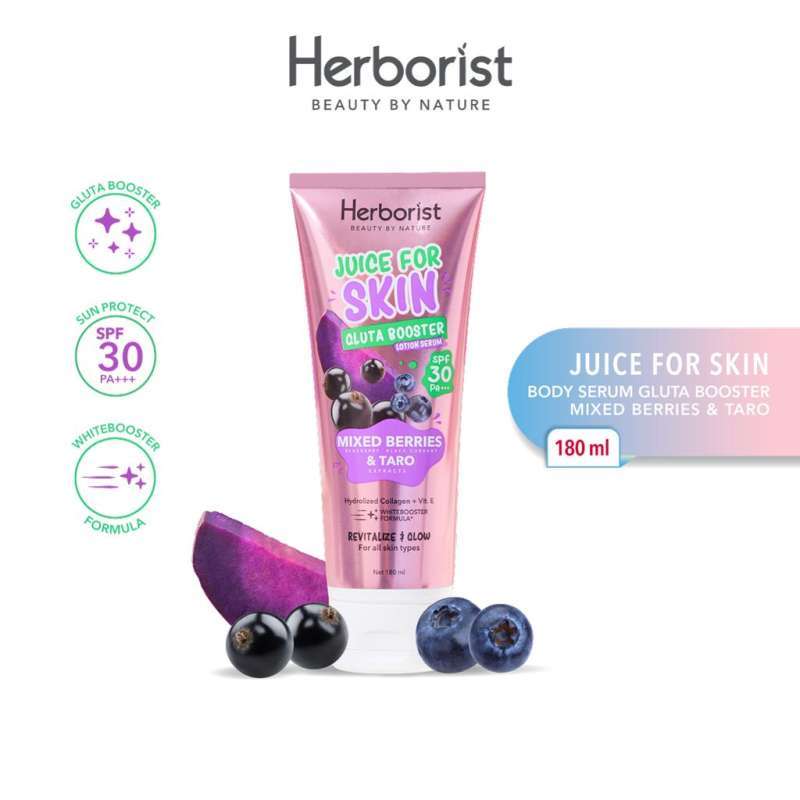 Review Herborist Juice For Skin Gluta Booster Lotion Serum