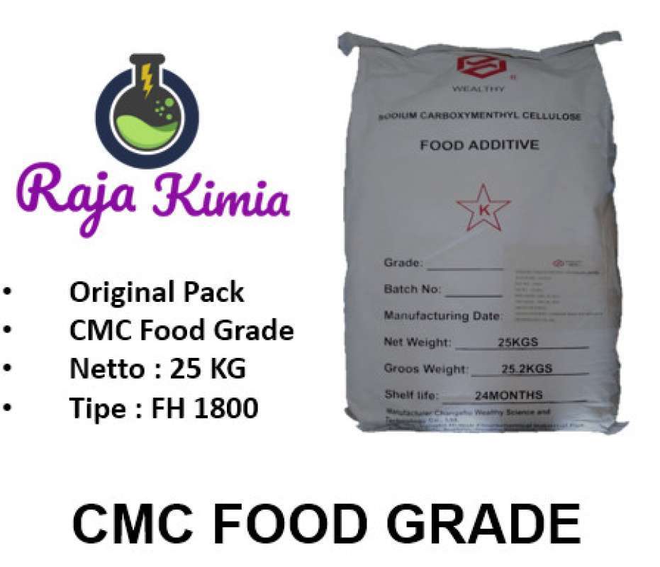 Jual Cmc / Carboxy Metyl Cellulose / Pengental Makanan - 1 Bag (25 Kg ...