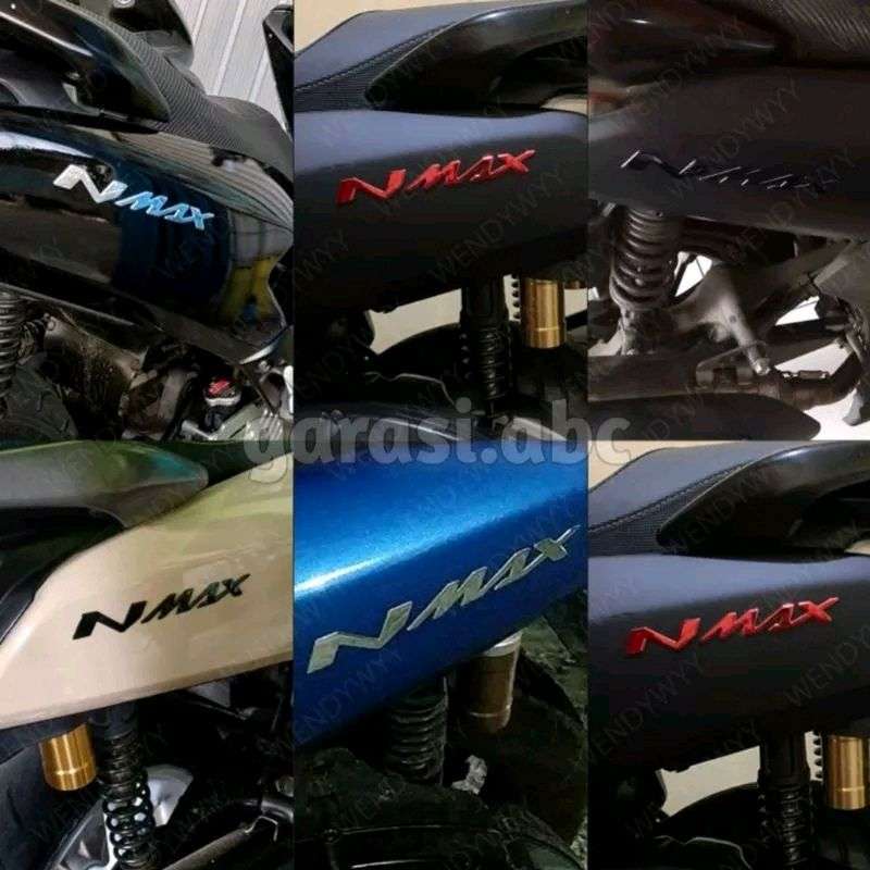 Jual Stiker Emblem Badge Body NMAX Timbul 3D Sticker Tulisan Logo ...