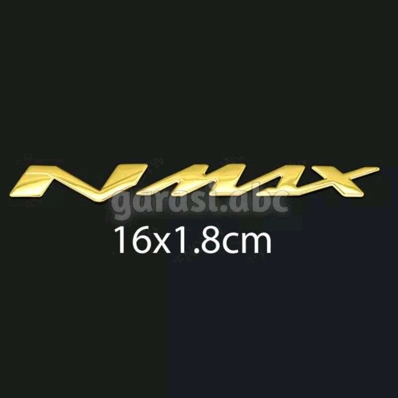 Jual Stiker Emblem Badge Body NMAX Timbul 3D Sticker Tulisan Logo ...