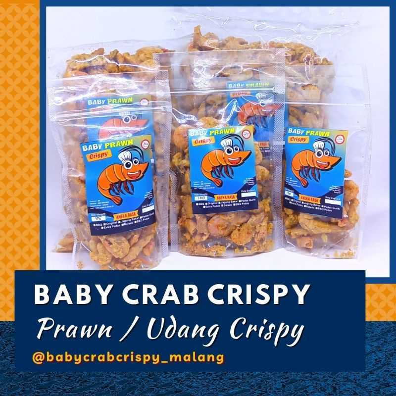 Jual Snack Seafood Prawn Crispy / Camilan Udang Crispy - 75 gr ...