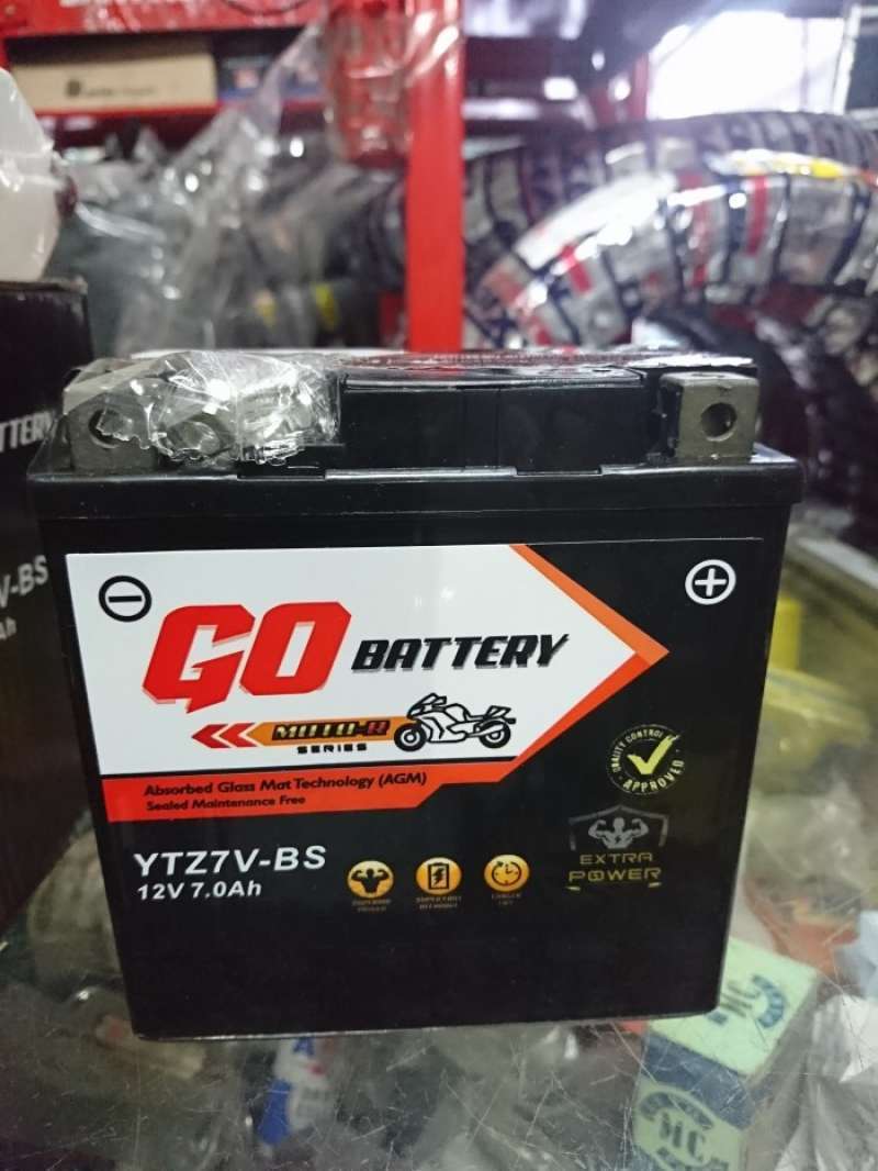 Promo Garansi 6 Bulan Aki Motor N Max Aerox NMax GO Battery YTZ7V 7Ah ...