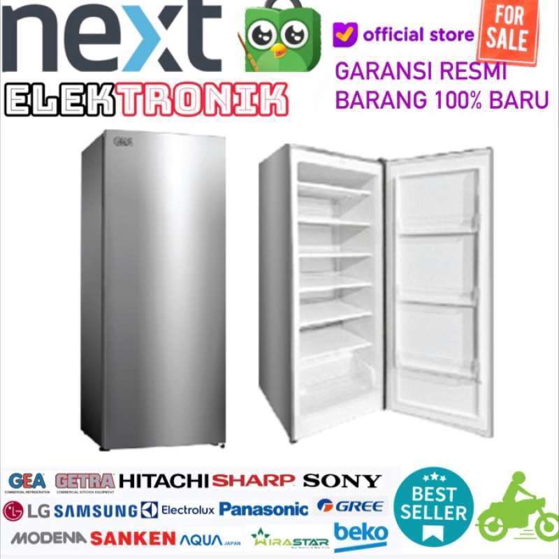 Jual GEA GF 24DC UPRIGHT FREEZER KULKAS BEKU DAGING KULKAS ASI ES BATU ...