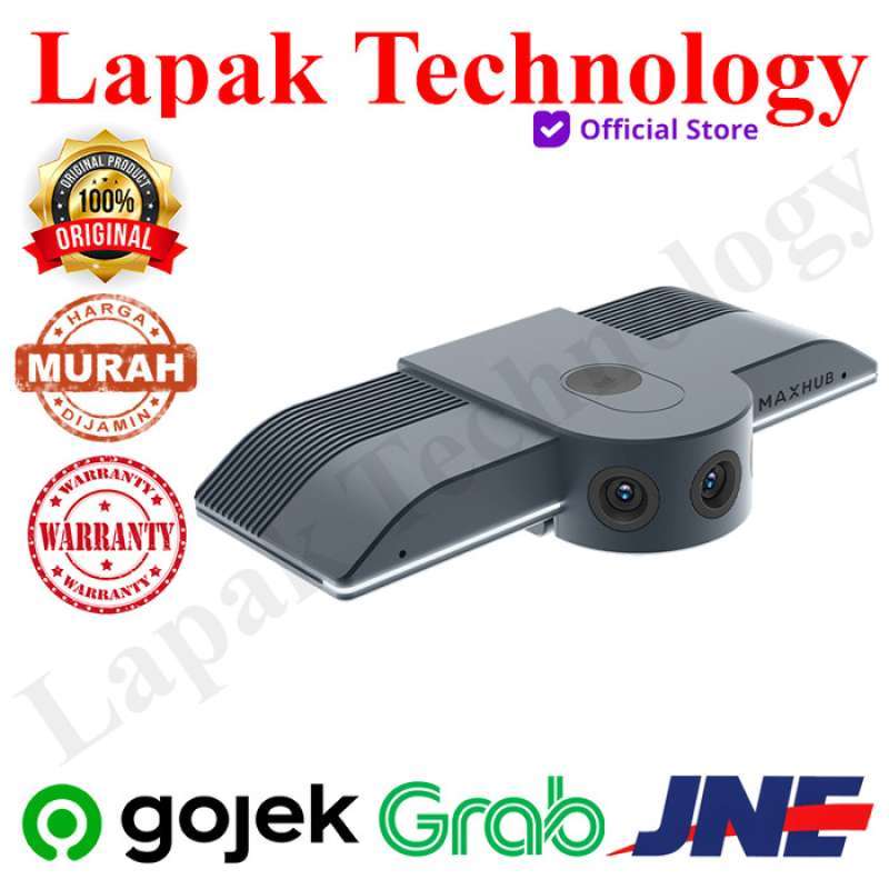 Promo MAXHUB UC M30 I 4K 180° Panoramic Camera I Triple Kamera 12 MP ...