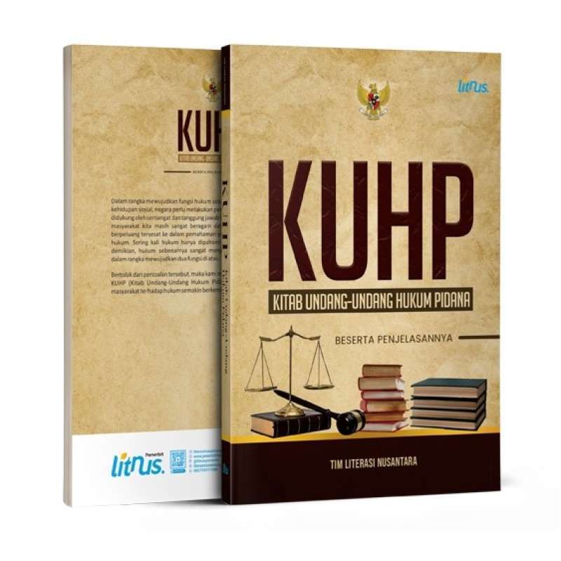 Jual Buku Kuhp (Kitab Undang-Undang Hukum Pidana) – Tim Literasi di ...