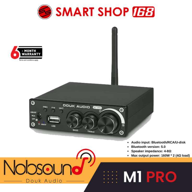Promo Nobsound Douk Audio M1 Pro Hifi Bluetooth 5.0 Digital Amplifier ...