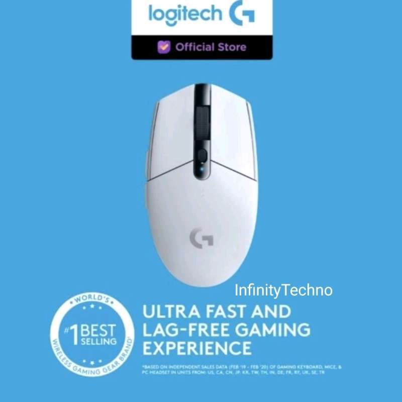 Jual Logitech G304 Putih Original Murah - Harga Diskon Juni 2024 | Blibli