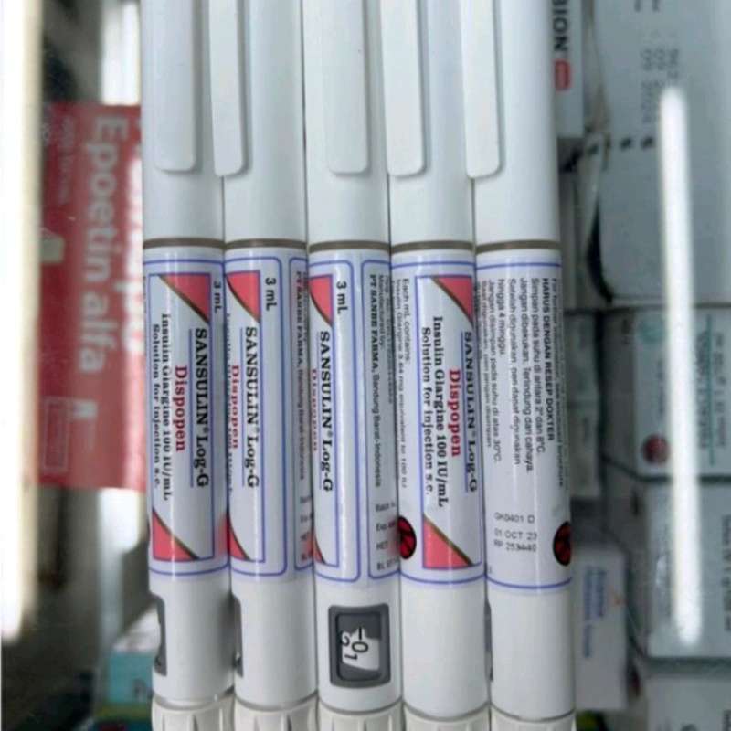 Jual Insulin Sansulin Log G Per Pen Original di Seller Apotek Balanak ...