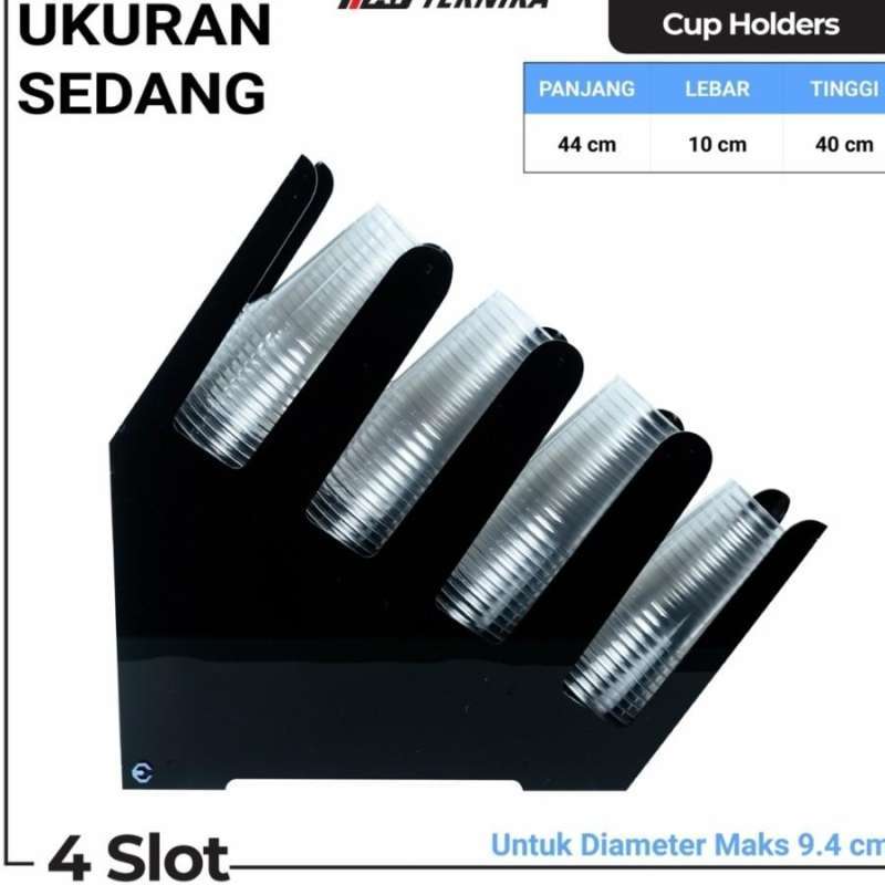 Jual Rak Cup - Tempat Gelas Plastik - Gelas Kertas - 2 Slot di Seller D ...