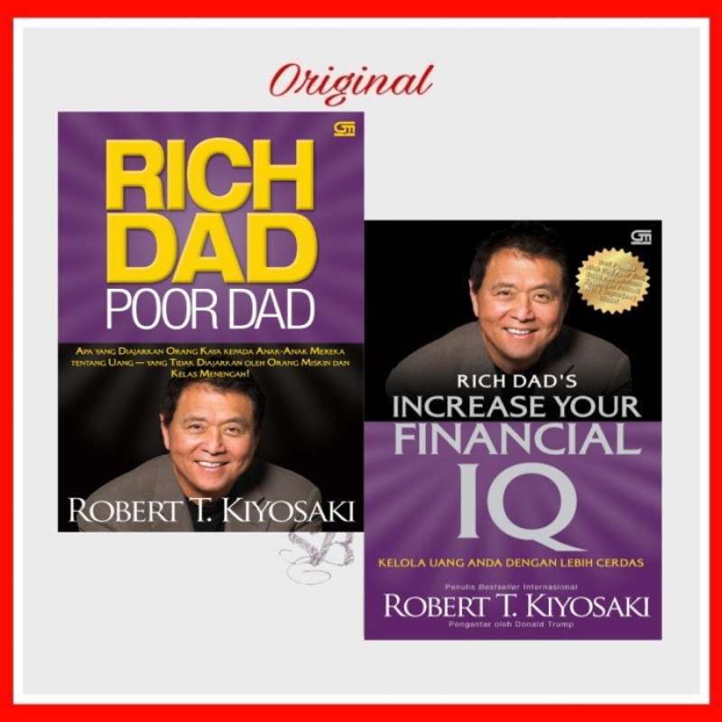 Promo Buku Rich Dad Poor Dad Dan Increase Your Financial Iq Robert