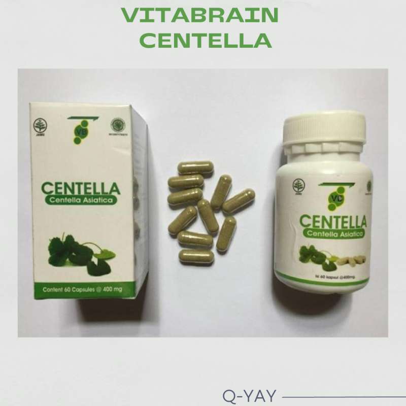 Promo Vitabrain Centella Vitamin Otak Untuk Anak Dewasa Remaja Diskon ...