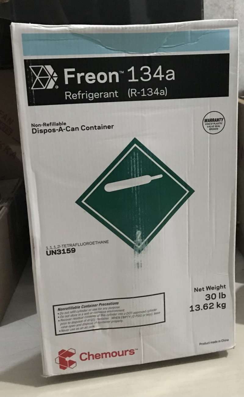 Promo Freon Chemours ( Ex - Dupont ) R134a 13.6 Kg Shanghai Diskon 23% ...