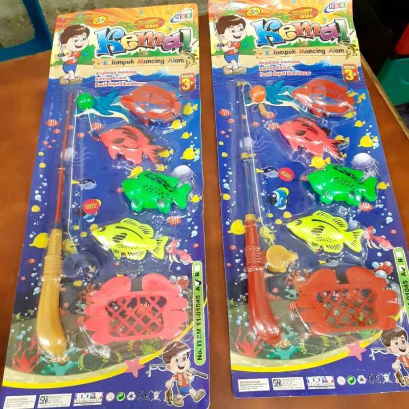 Jual Mainan Anak Pancingan Ikan Berlampu(ppn) Di Seller Arfi Toys ...