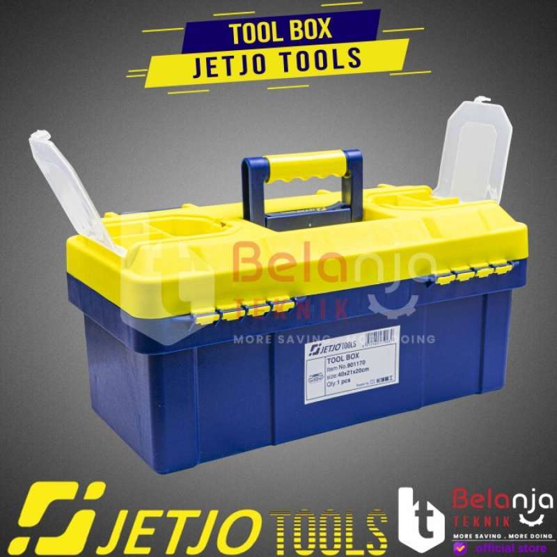 Promo Jetjo Tools Toolbox Plastik Tool Box Kotak Tempat Perkakas Besar ...
