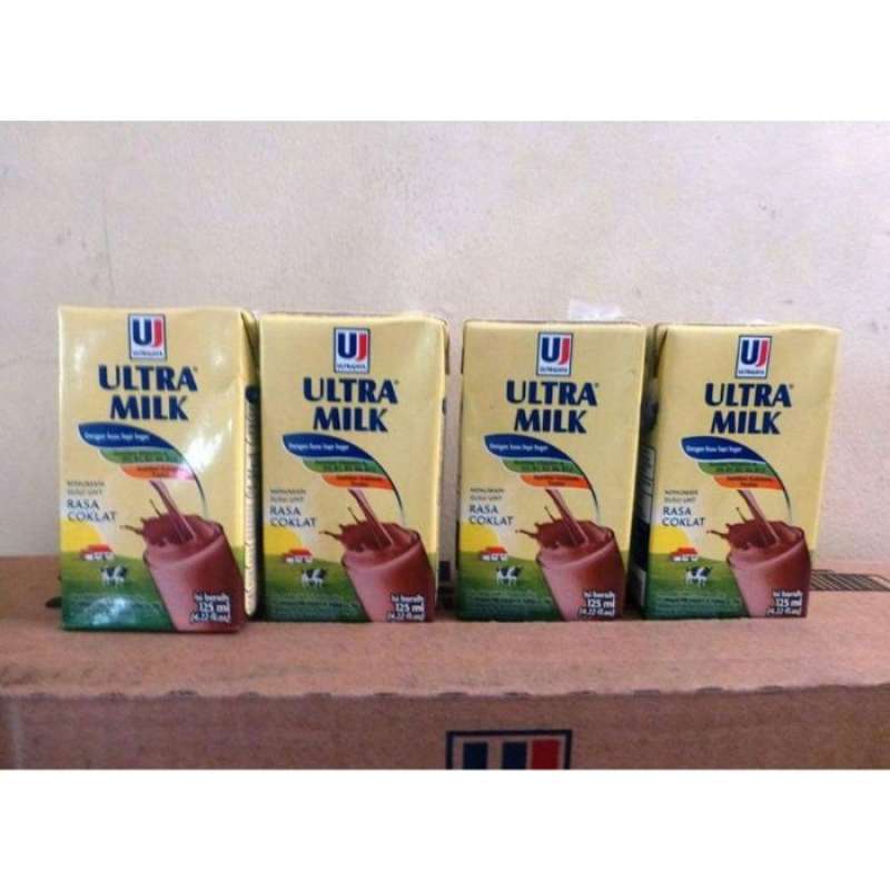 Jual ULTRA MILK 125 CHOCO [4 pcs] di Seller UD. Izdihaar - UD. Izdihaar ...