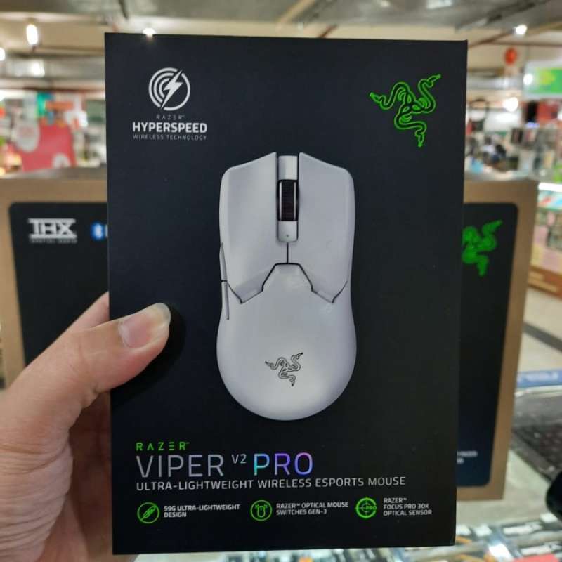 Promo Razer Viper V2 Pro Ultra-lightweight Ultra-fast Wireless Gaming ...