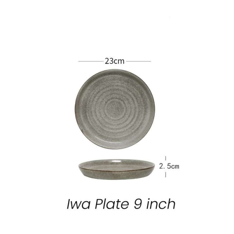 Jual Iwa Plate Series / Piring Makan Salad Jepang Motif Batu Estetik Di ...