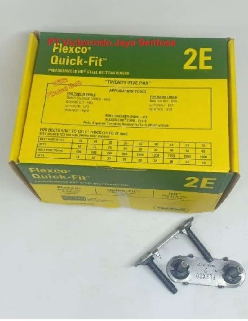 Promo Flexco Quick Fit 2E Fastener conveyor Diskon 26% di Seller PT ...