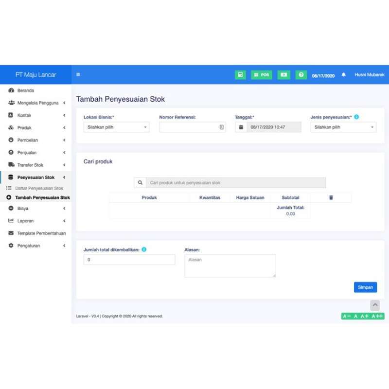 Promo Software Pos Kasir Ultimate 34 Full Ipos Source Code Sc Laravel ...