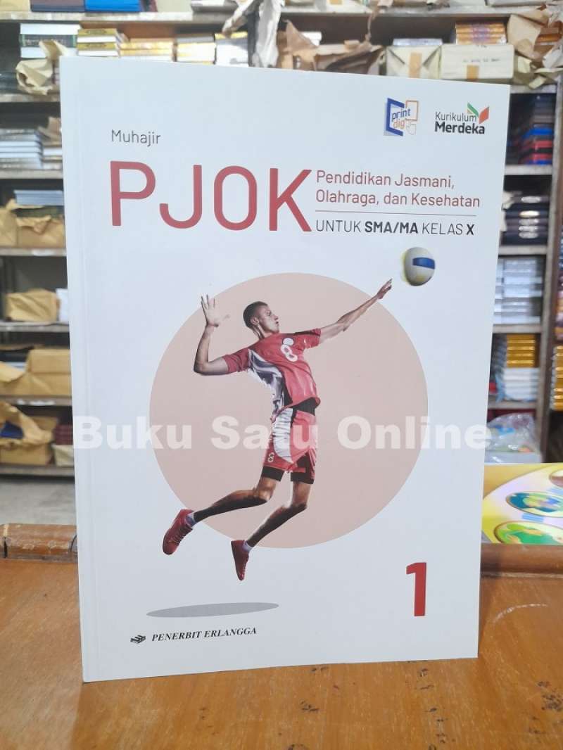 Promo Pjok Kelas 1 Sma Kurikulum Merdeka Erlangga Diskon 23% Di Seller Emerald Store - Petojo ...