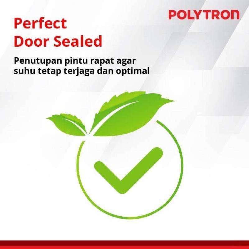 Jual Lemari Es 1 Pintu Polytron Pra 18 Crx Kulkas Polytron Pra-18crx Di ...