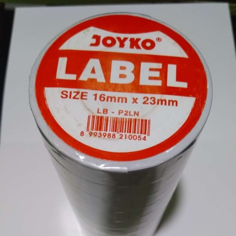 Jual Kertas Label Roll Joyko 2 Baris. Di Seller Supersony - Ancol, Kota ...
