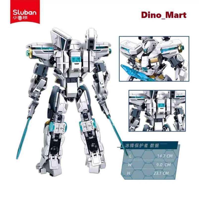 Jual Sluban Brick Robot Ice Front Protector M38-b1151 Di Seller Dino ...
