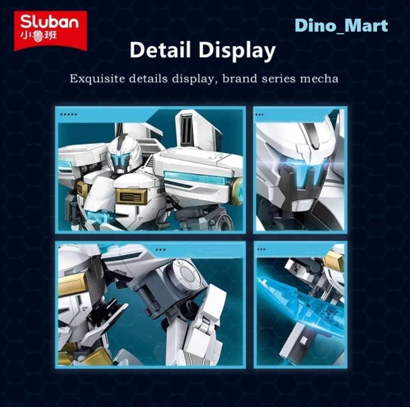 Jual Sluban Brick Robot Ice Front Protector M38-b1151 Di Seller Dino ...