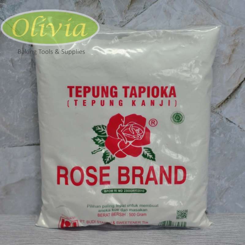 Jual Tepung Tapioka/tepung Kanji Rose Brand - 500 Gram Di Seller Olivia ...